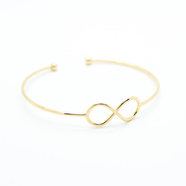 Infinity bangle bracelet - Imsmistyle