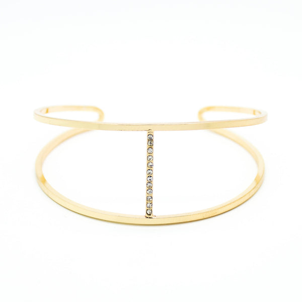 Double bar bangle bracelet - Imsmistyle